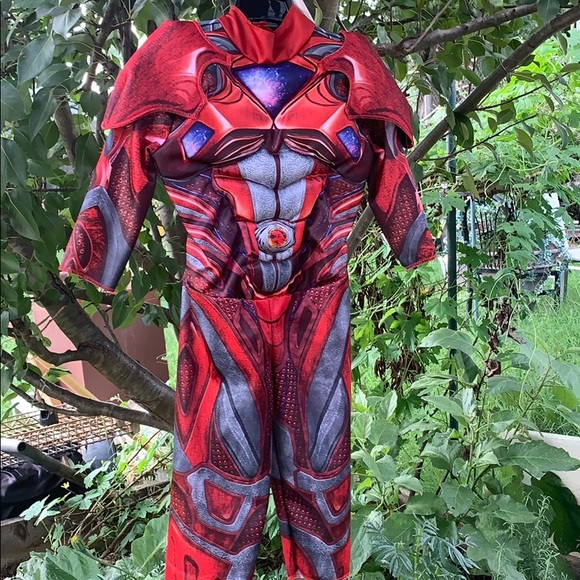 Disguise | Costumes | Boys Sabans Power Rangers Red Ranger Muscle Torso ...